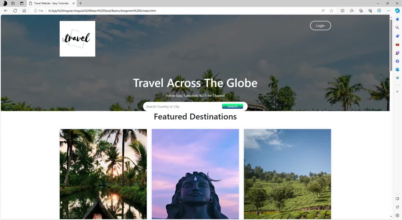 Ajay P on LinkedIn: #html5 #css3 #bootstrap #responsivewebdesign # ... Ajay P on LinkedIn: #html5 #css3 #bootstrap #responsivewebdesign # ...