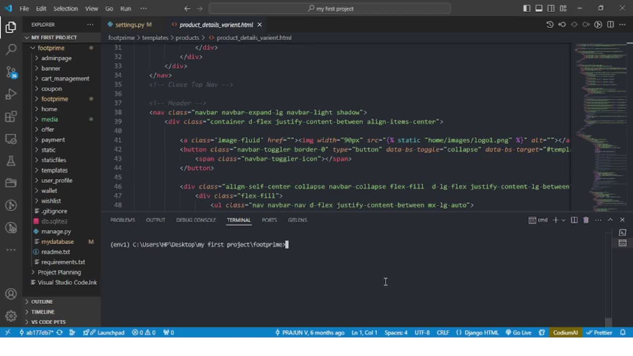 PRAJUN V on LinkedIn: #ecommerce #webdevelopment #django #bootstrap # ... PRAJUN V on LinkedIn: #ecommerce #webdevelopment #django #bootstrap # ...