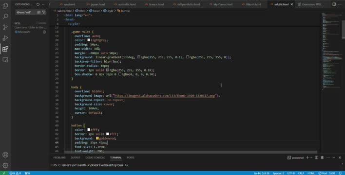 Sri Sakthi on LinkedIn: #gamedev #webdevelopment #frontendmagic # ... Sri Sakthi on LinkedIn: #gamedev #webdevelopment #frontendmagic # ...