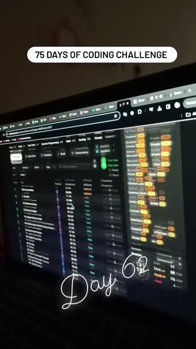Day 62 of #75DaysOfCoding Challenge: Code, Learn, and Conquer ... Day 62 of #75DaysOfCoding Challenge: Code, Learn, and Conquer ...