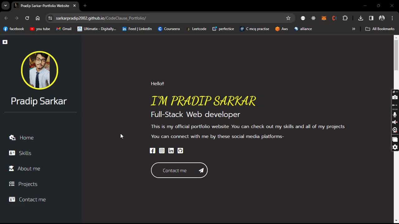 Pradip Sarkar on LinkedIn: #pinnaclelabs #internship #webdevelopment Pradip Sarkar on LinkedIn: #pinnaclelabs #internship #webdevelopment