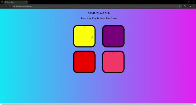 omkar budruk on LinkedIn: #html #css #javascript #javascript #simongame ... omkar budruk on LinkedIn: #html #css #javascript #javascript #simongame ...