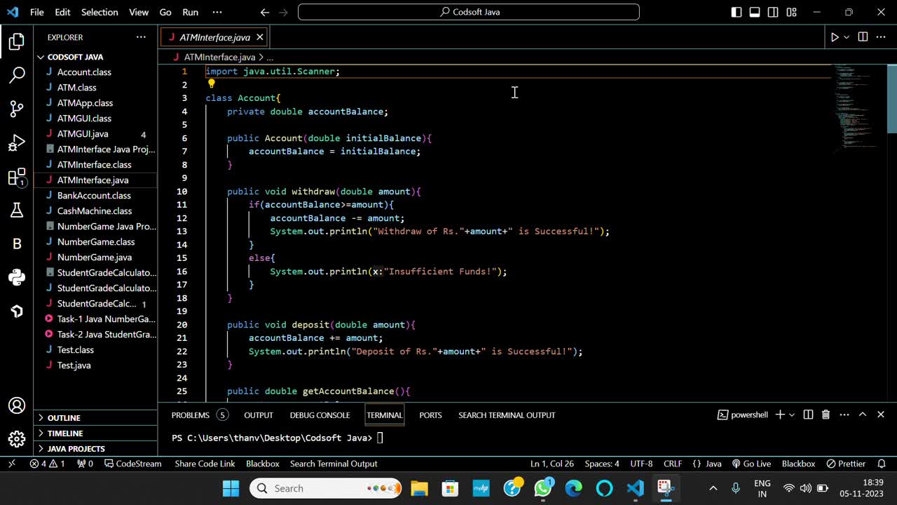 Rohith Reddy on LinkedIn: #codsoft #codsoftinternship #javaintern # ... Rohith Reddy on LinkedIn: #codsoft #codsoftinternship #javaintern # ...