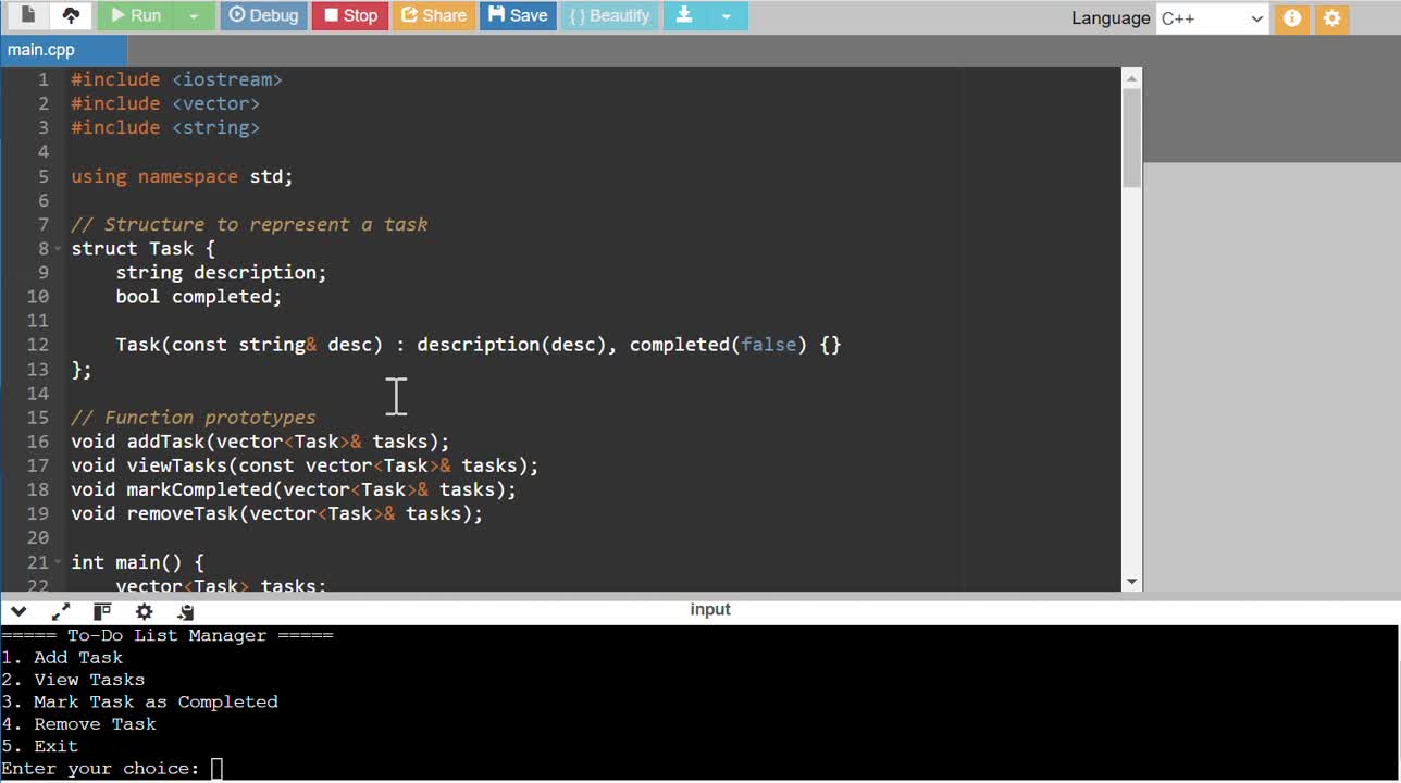 #cplusplus #programming #softwaredevelopment #taskmanagement #codsoft ... #cplusplus #programming #softwaredevelopment #taskmanagement #codsoft ...