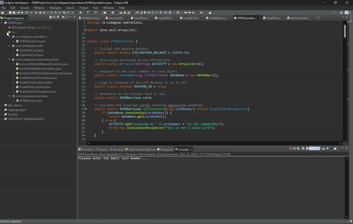 Santhosh Raja Karanam on LinkedIn: #java #corejava #atmsimulator # ... Santhosh Raja Karanam on LinkedIn: #java #corejava #atmsimulator # ...