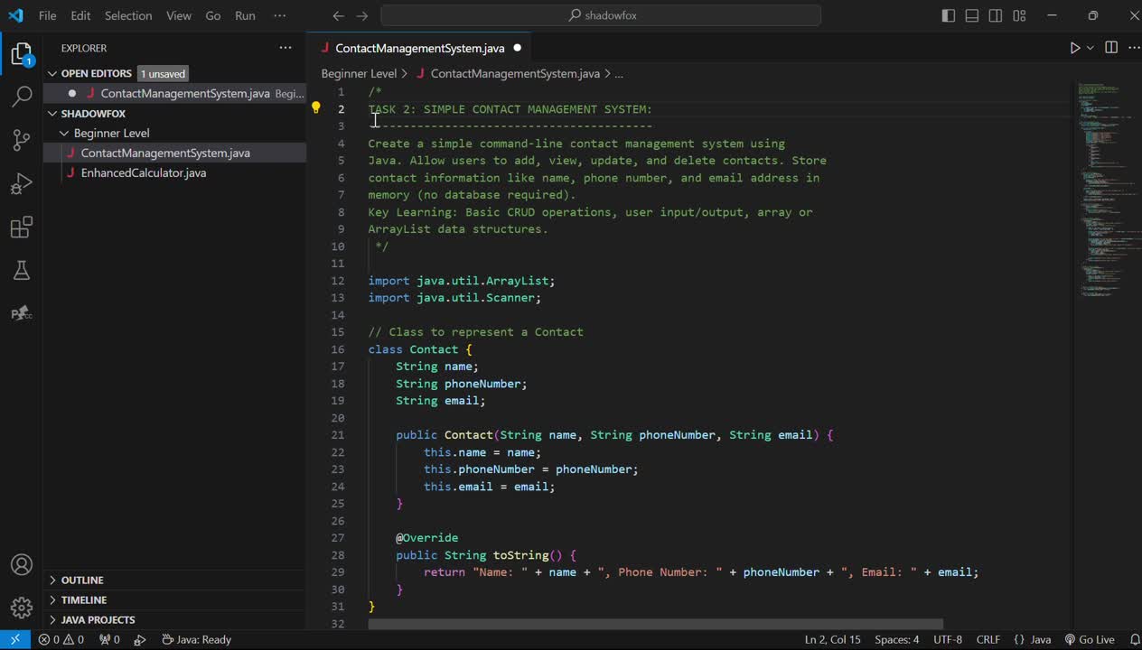Rayapureddi Ajay on LinkedIn: #java #javadevelopment #coding # ... Rayapureddi Ajay on LinkedIn: #java #javadevelopment #coding # ...