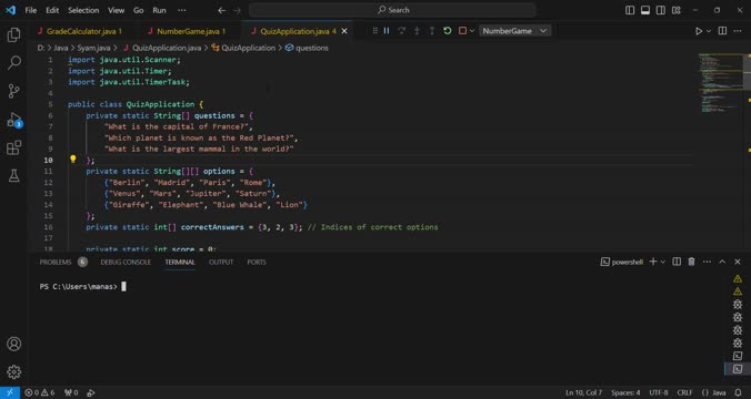 Manasa B on LinkedIn: #codesoft #java #intership Manasa B on LinkedIn: #codesoft #java #intership