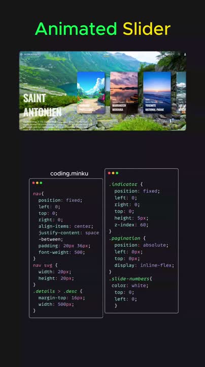 Dorsa Asnavandi on LinkedIn: 😍Animated Slider ️If you like it, support ... Dorsa Asnavandi on LinkedIn: 😍Animated Slider ️If you like it, support ...