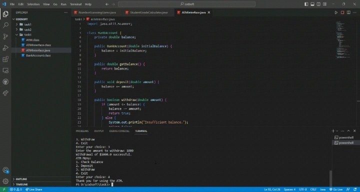 Bikramjeet Dutta on LinkedIn: #codsoft #java Bikramjeet Dutta on LinkedIn: #codsoft #java