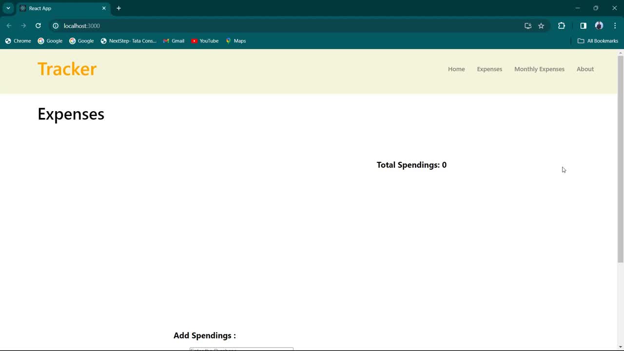 #webdevelopment #frontenddeveloper #reactjs #expensetracker | Vasanth ... #webdevelopment #frontenddeveloper #reactjs #expensetracker | Vasanth ...
