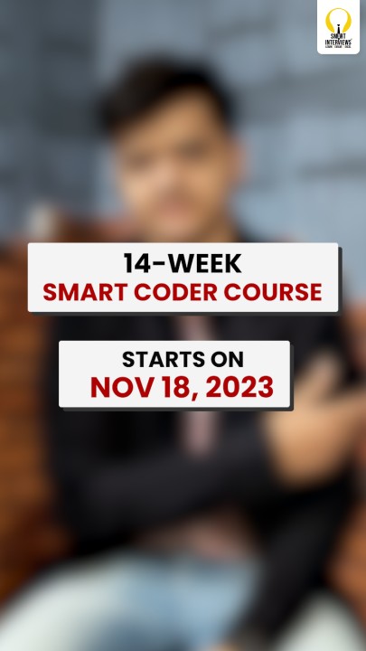 Koushik Bhargava on LinkedIn: #smartcoder #dsa #coding #smartinterviews Koushik Bhargava on LinkedIn: #smartcoder #dsa #coding #smartinterviews