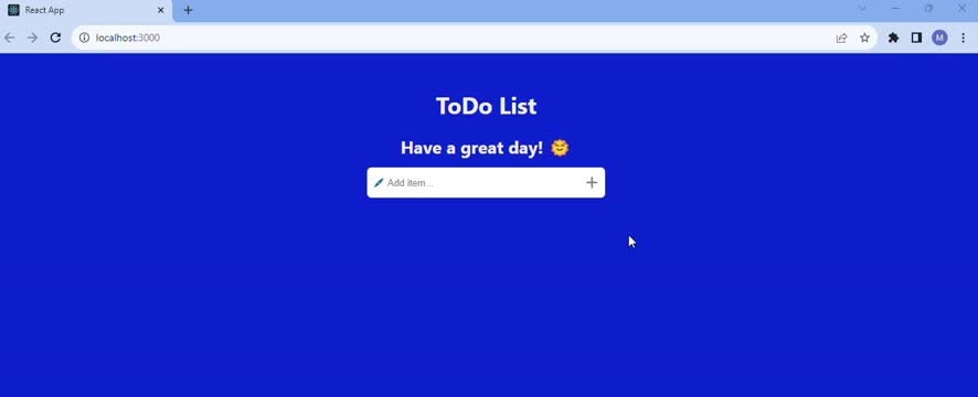 Launching my To-Do App using React | Midhun Manikandan posted on the ... Launching my To-Do App using React | Midhun Manikandan posted on the ...
