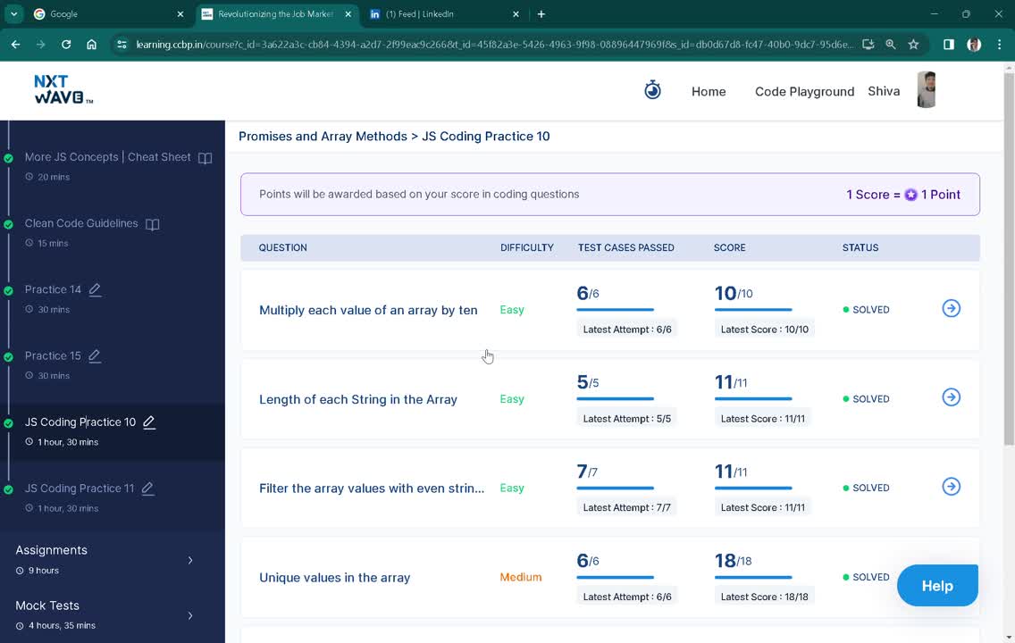 Putta Shiva Kumar on LinkedIn: #codingchallenge #day82 #javascript Putta Shiva Kumar on LinkedIn: #codingchallenge #day82 #javascript