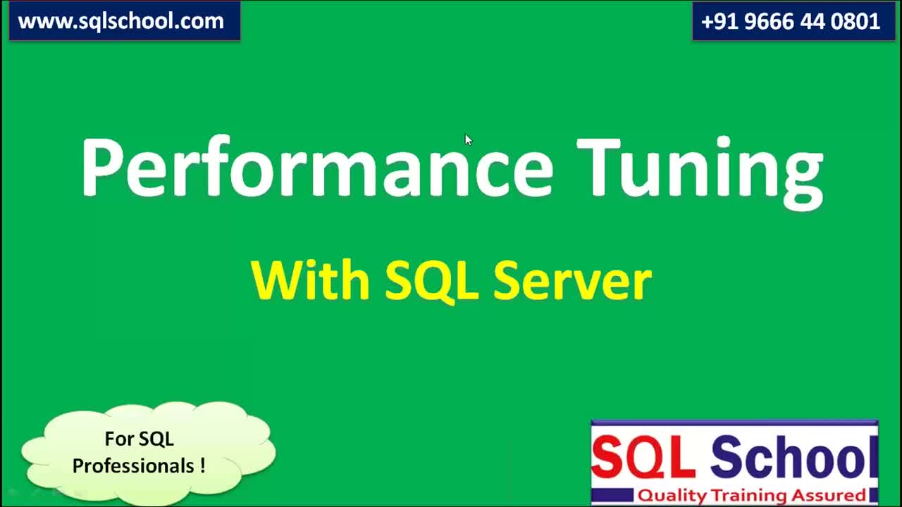 SQL School (SQL Server DEV, DBA , MSBI & Power BI) Training Institute ... SQL School (SQL Server DEV, DBA , MSBI & Power BI) Training Institute ...