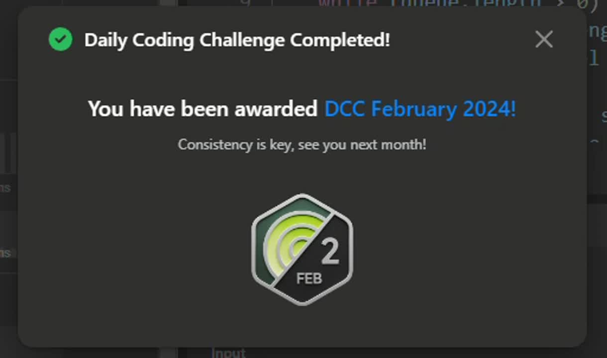 Earned LeetCode Challenge badge! | Md Razwan Niam posted on the topic ... Earned LeetCode Challenge badge! | Md Razwan Niam posted on the topic ...