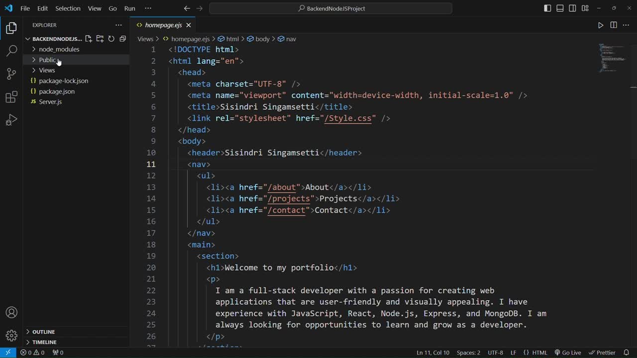 Sisindri Singamsetti on LinkedIn: #nodejs #backend #development # ... Sisindri Singamsetti on LinkedIn: #nodejs #backend #development # ...