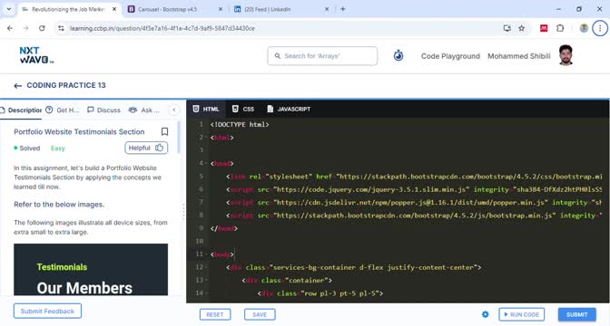 Mohammed Shibili K on LinkedIn: #day12 #30daysofcoding #consictency # ... Mohammed Shibili K on LinkedIn: #day12 #30daysofcoding #consictency # ...