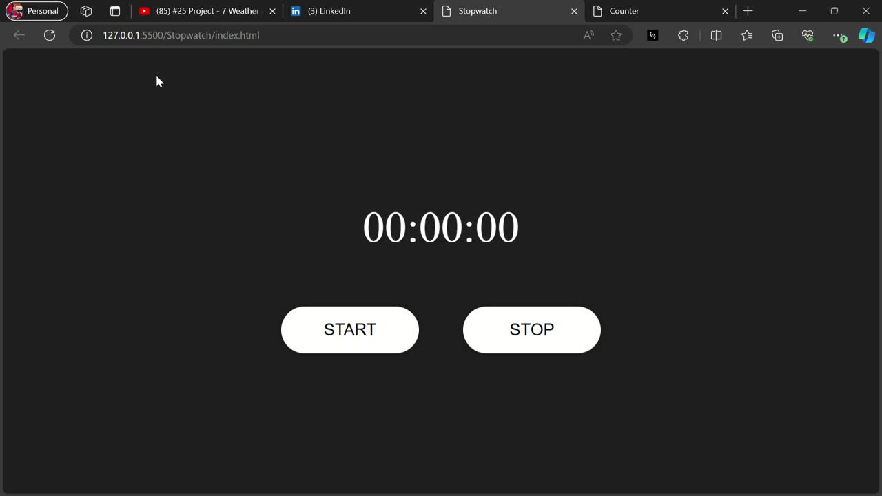 Launching another JavaScript stopwatch project! | Anirban Sinha posted ... Launching another JavaScript stopwatch project! | Anirban Sinha posted ...