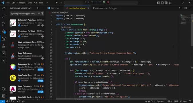 Chilakapati Bavan Kumar on LinkedIn: #codsoftinternship #javaprogramming Chilakapati Bavan Kumar on LinkedIn: #codsoftinternship #javaprogramming