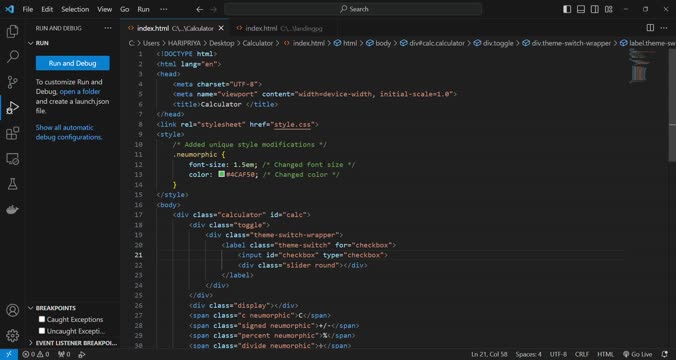 HARIPRIYA K S on LinkedIn: #calculator #webdev #codesoftinternship HARIPRIYA K S on LinkedIn: #calculator #webdev #codesoftinternship
