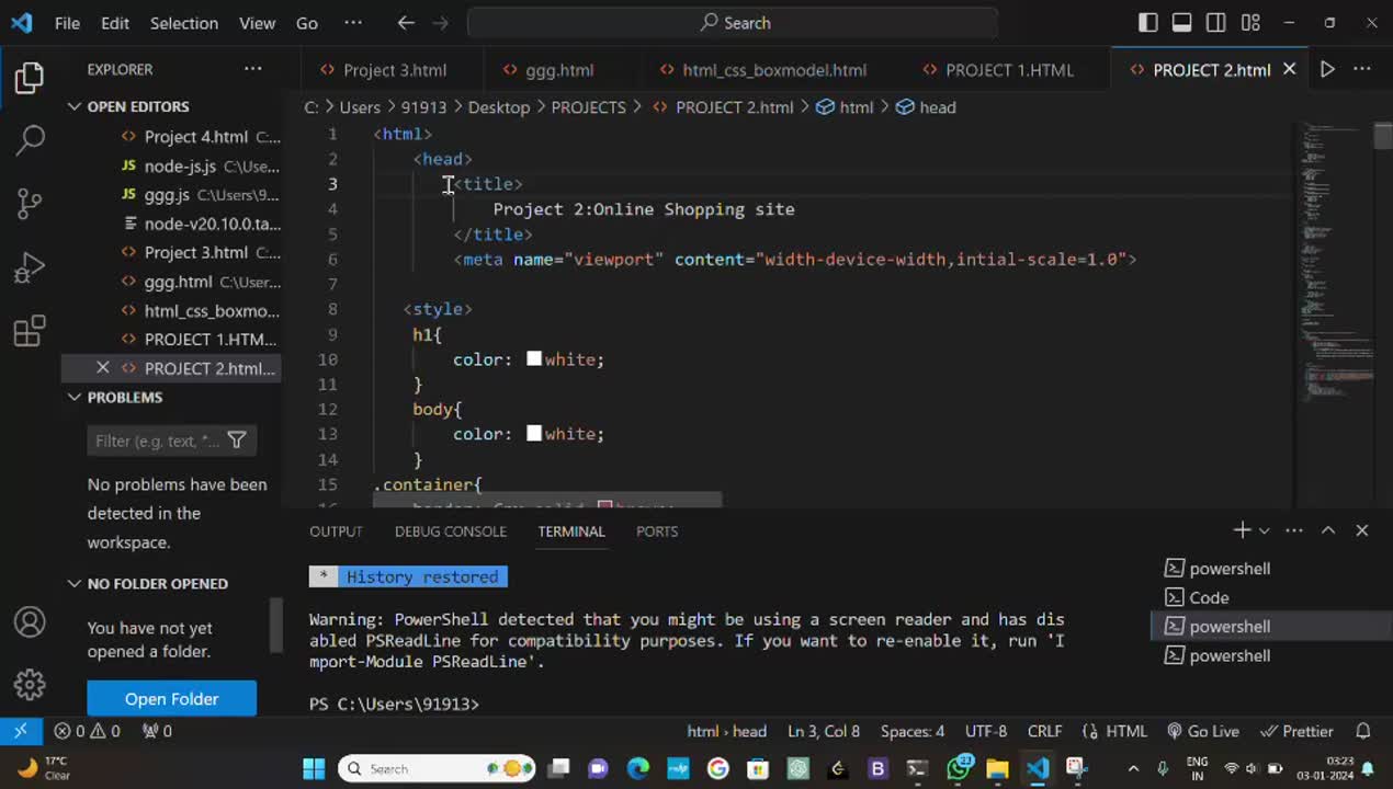 Launching my e-commerce website using HTML and CSS | Atharv Pant posted ... Launching my e-commerce website using HTML and CSS | Atharv Pant posted ...