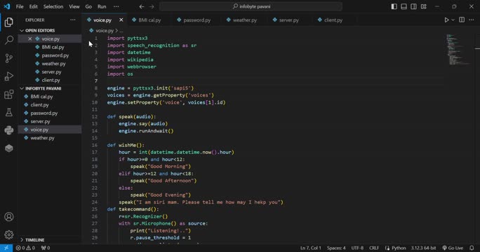 MAMIDI PAVANI on LinkedIn: #pythonprogramming MAMIDI PAVANI on LinkedIn: #pythonprogramming