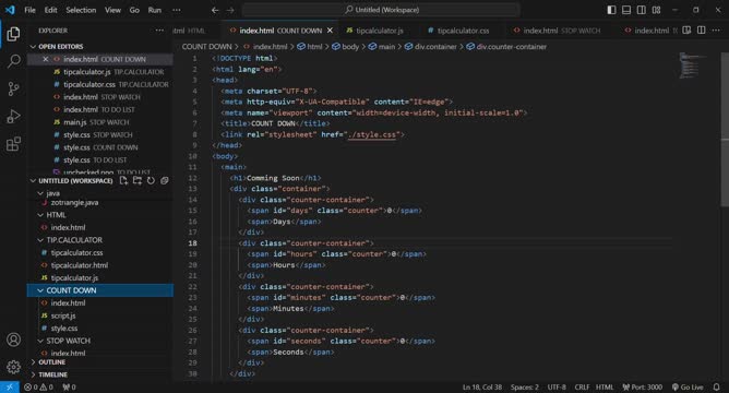 Created a dynamic countdown timer with HTML, CSS, and JavaScript ... Created a dynamic countdown timer with HTML, CSS, and JavaScript ...