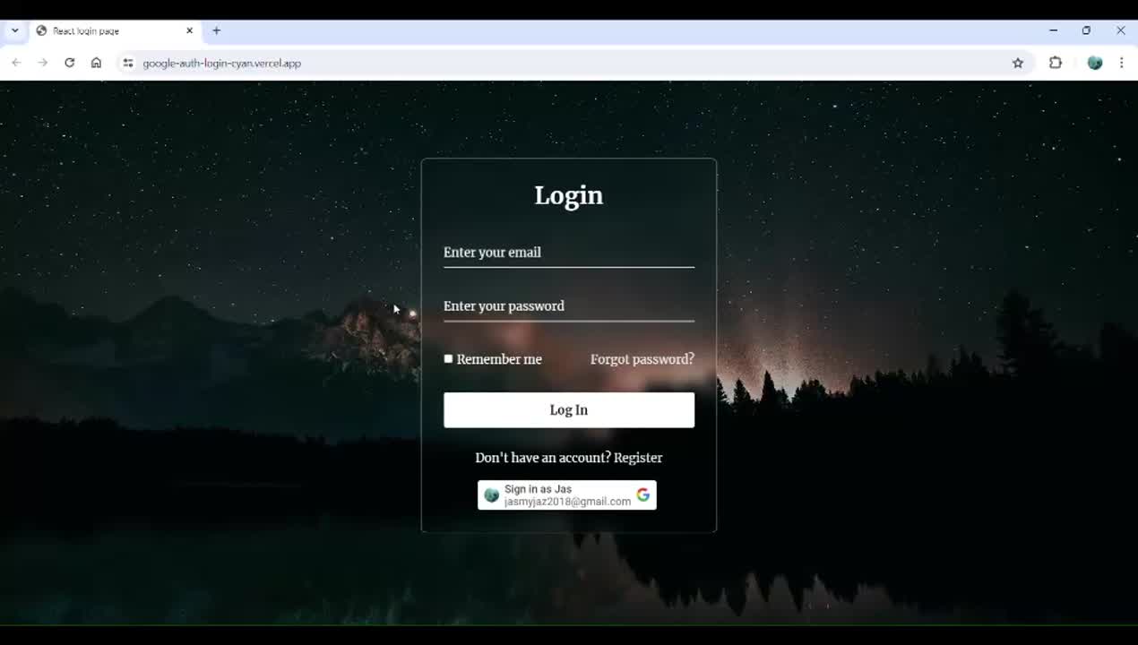 Jashira Jasmin on LinkedIn: ️Sharing a simple #react login page with ... Jashira Jasmin on LinkedIn: ️Sharing a simple #react login page with ...