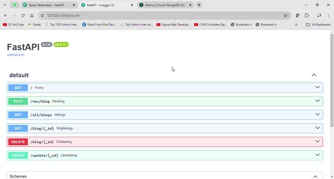 Building a CRUD API with FastAPI and MongoDB | AJAY BABU posted on the ... Building a CRUD API with FastAPI and MongoDB | AJAY BABU posted on the ...