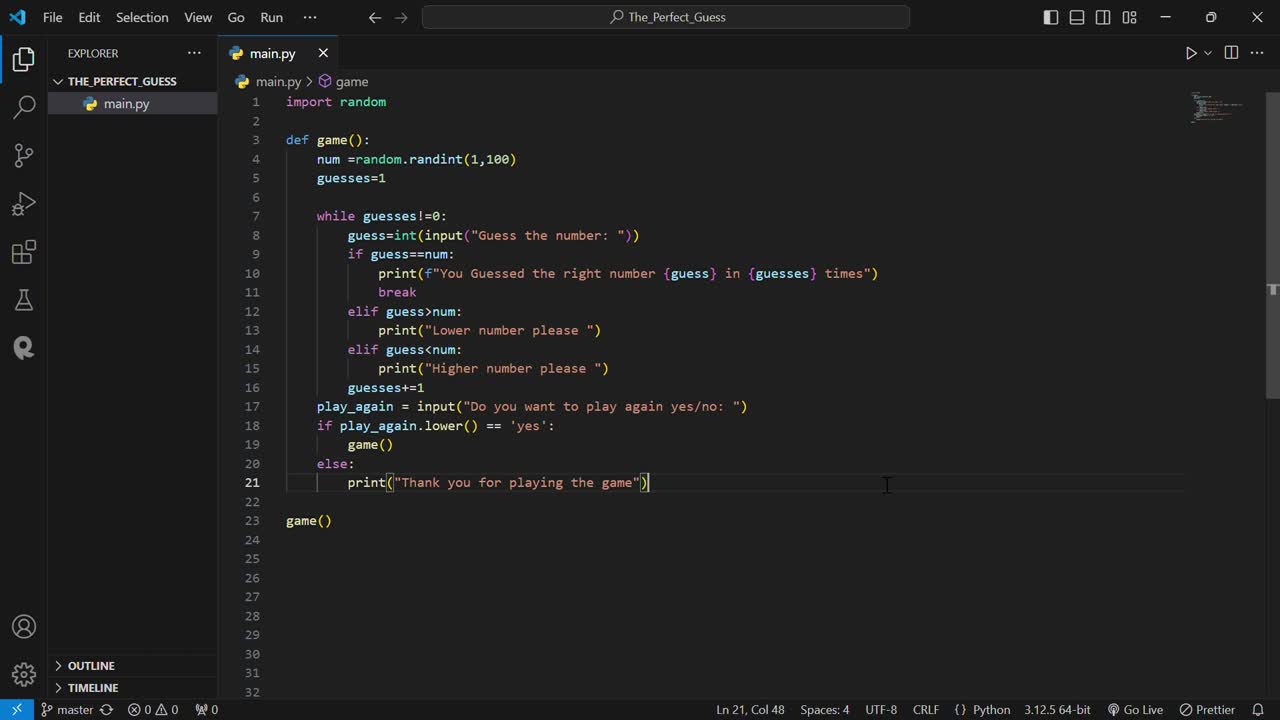 Anurag Tiwari on LinkedIn: #python #codingchallenge #pythonprojects # ... Anurag Tiwari on LinkedIn: #python #codingchallenge #pythonprojects # ...