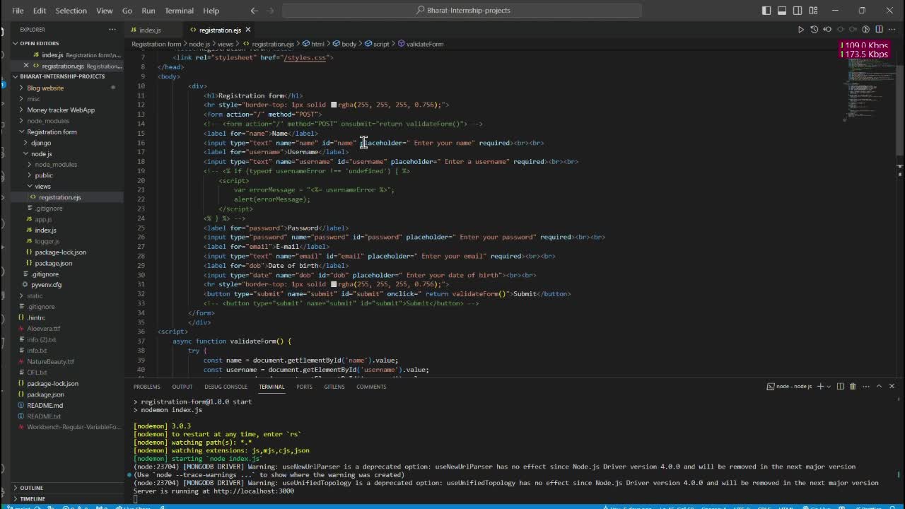 Divyasree S on LinkedIn: #webdevelopment #fullstack #bharatintern # ... Divyasree S on LinkedIn: #webdevelopment #fullstack #bharatintern # ...