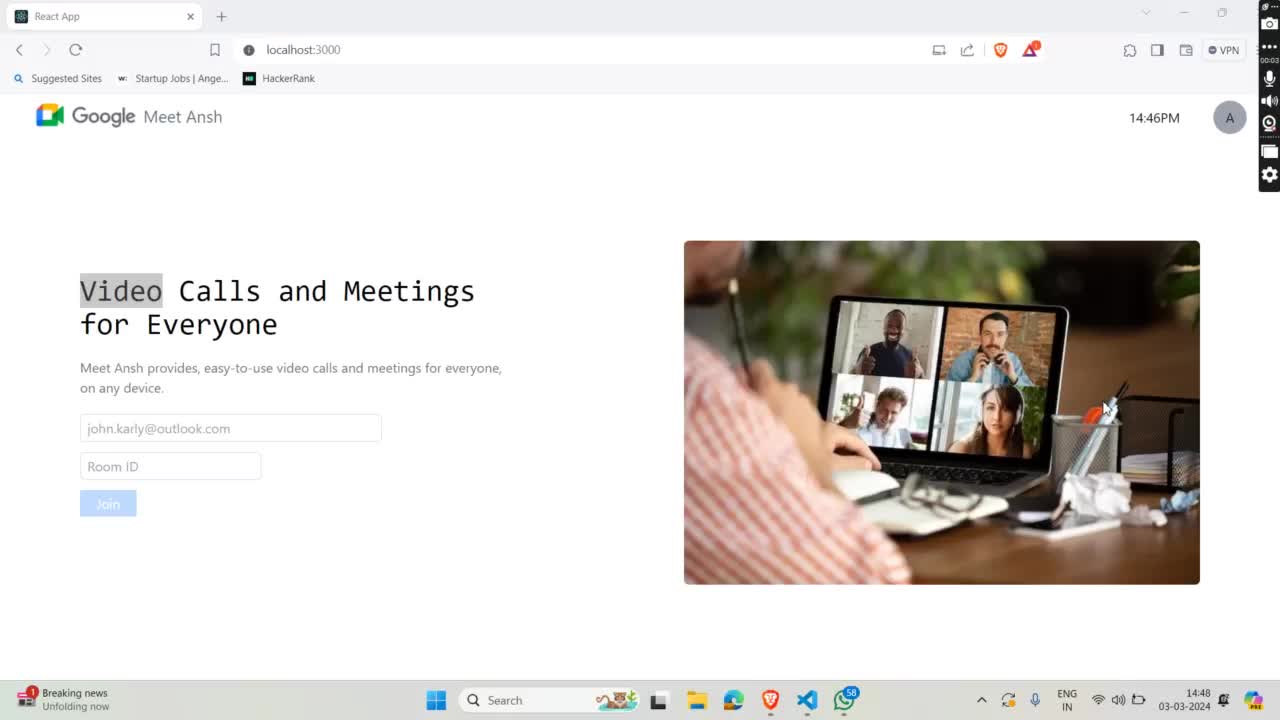 #react #reactjs #javascript #video #videostreaming #calling #websockets ... #react #reactjs #javascript #video #videostreaming #calling #websockets ...