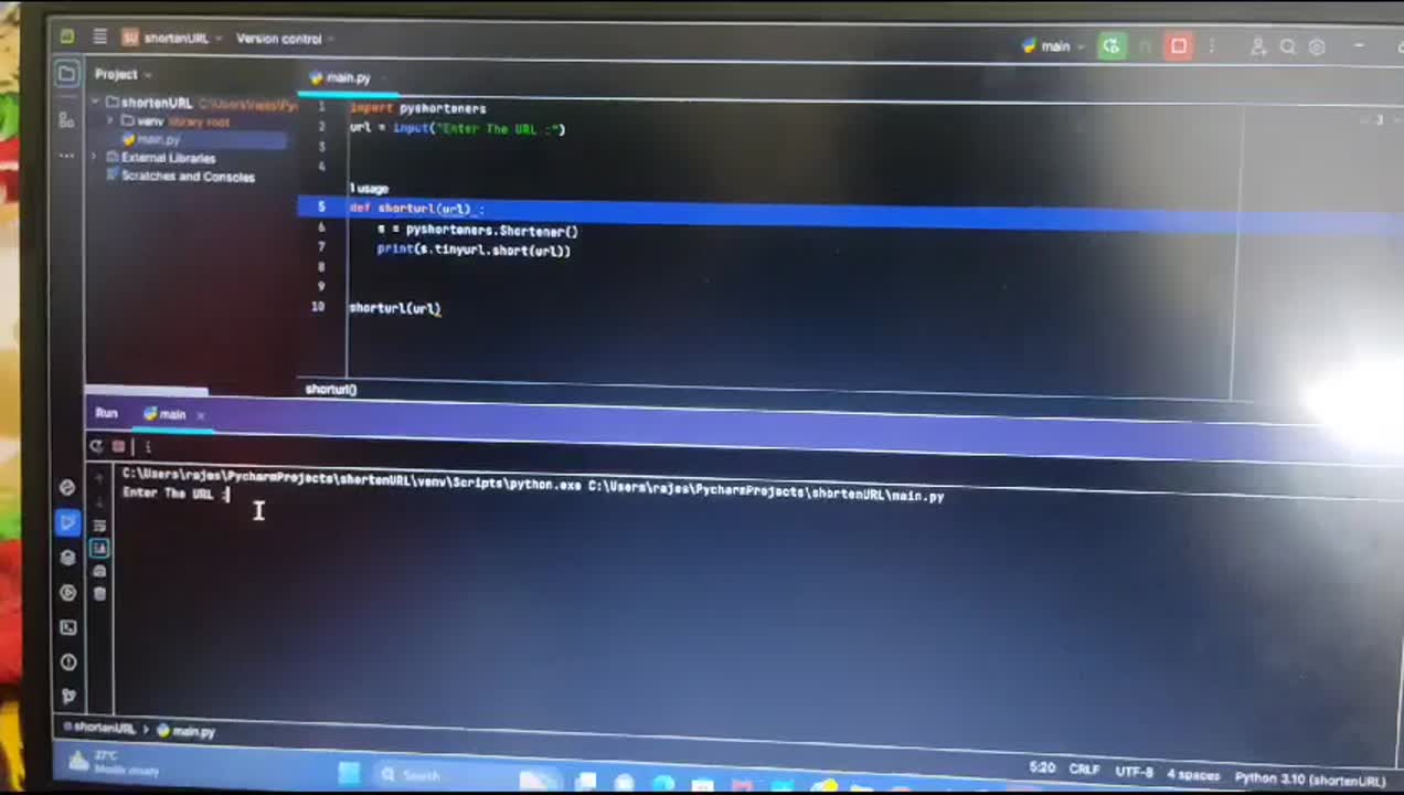 #internship #python #shorten_url #codeclause | RAJESWARI POTHALA #internship #python #shorten_url #codeclause | RAJESWARI POTHALA