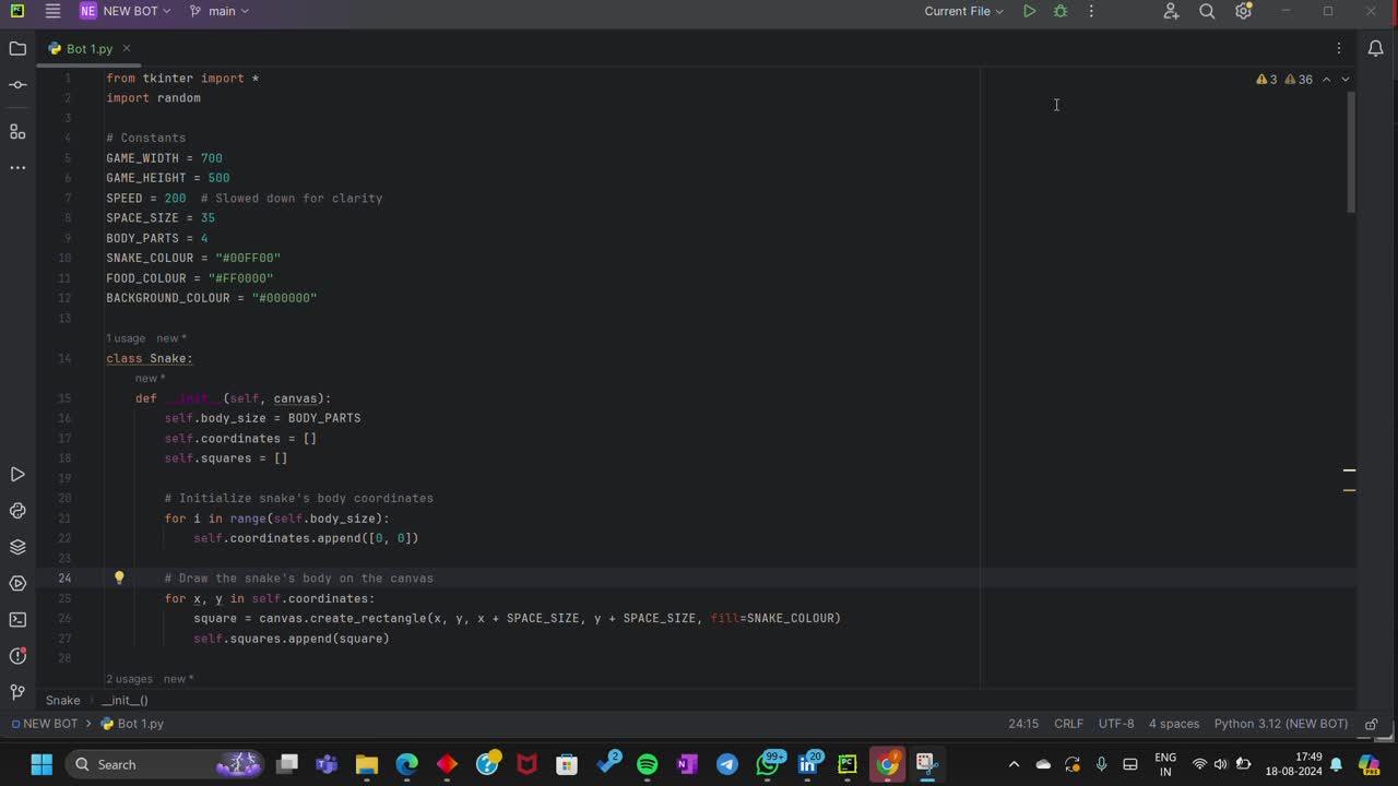 Yash Sinha on LinkedIn: #internship #python #gamedevelopment #snakegame ... Yash Sinha on LinkedIn: #internship #python #gamedevelopment #snakegame ...