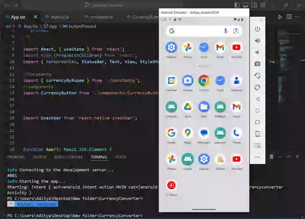 #reactnative #react #django | Aditya Sharma #reactnative #react #django | Aditya Sharma