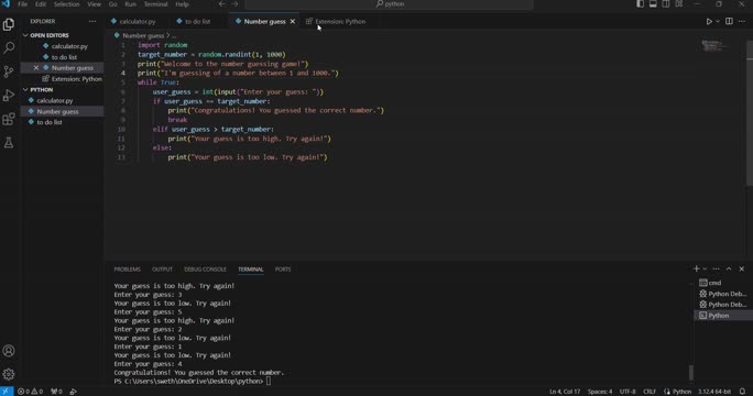 Completed Task 3 in Python Development | Swetha Natarajan posted on the ... Completed Task 3 in Python Development | Swetha Natarajan posted on the ...