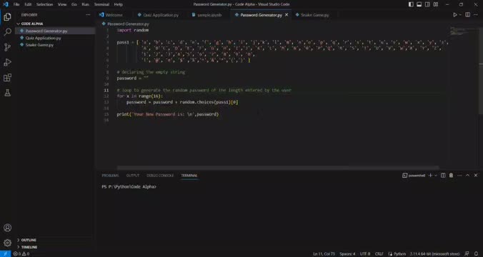 Phaneendra Guttula on LinkedIn: #codealpha #python Phaneendra Guttula on LinkedIn: #codealpha #python
