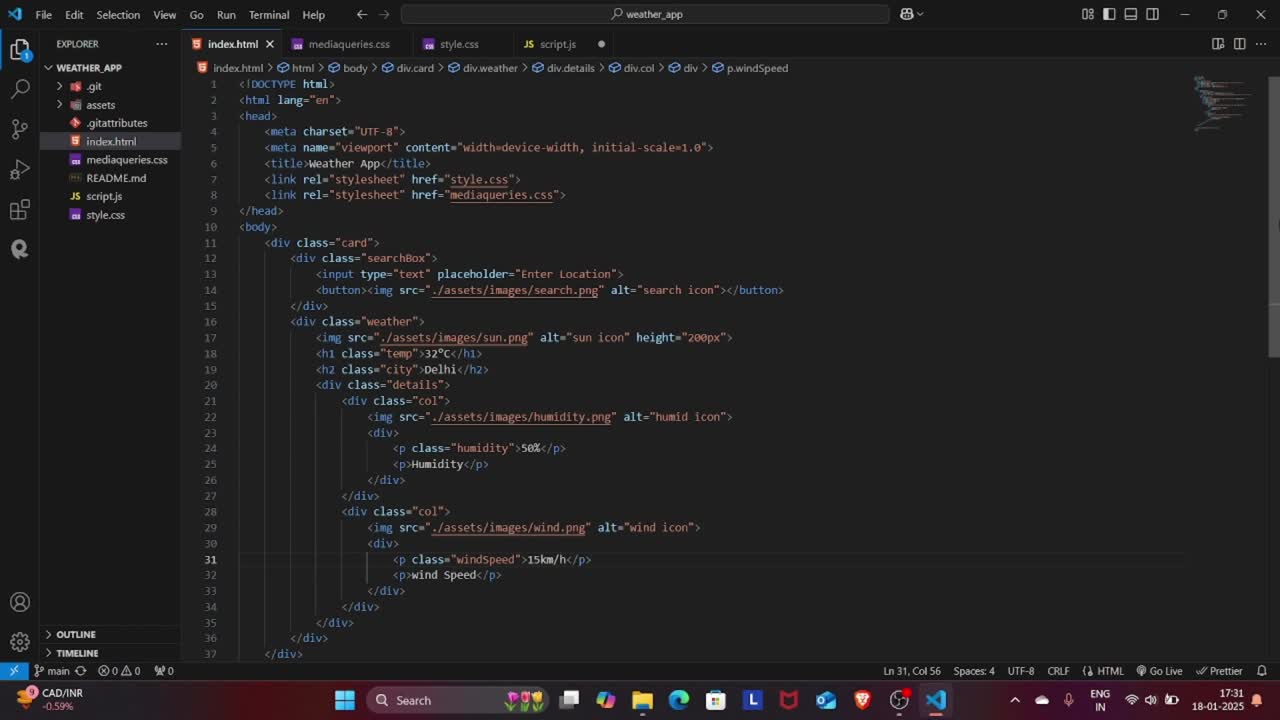 Siddharth Bisht on LinkedIn: #webdevelopment #javascript #weatherapp # ... Siddharth Bisht on LinkedIn: #webdevelopment #javascript #weatherapp # ...