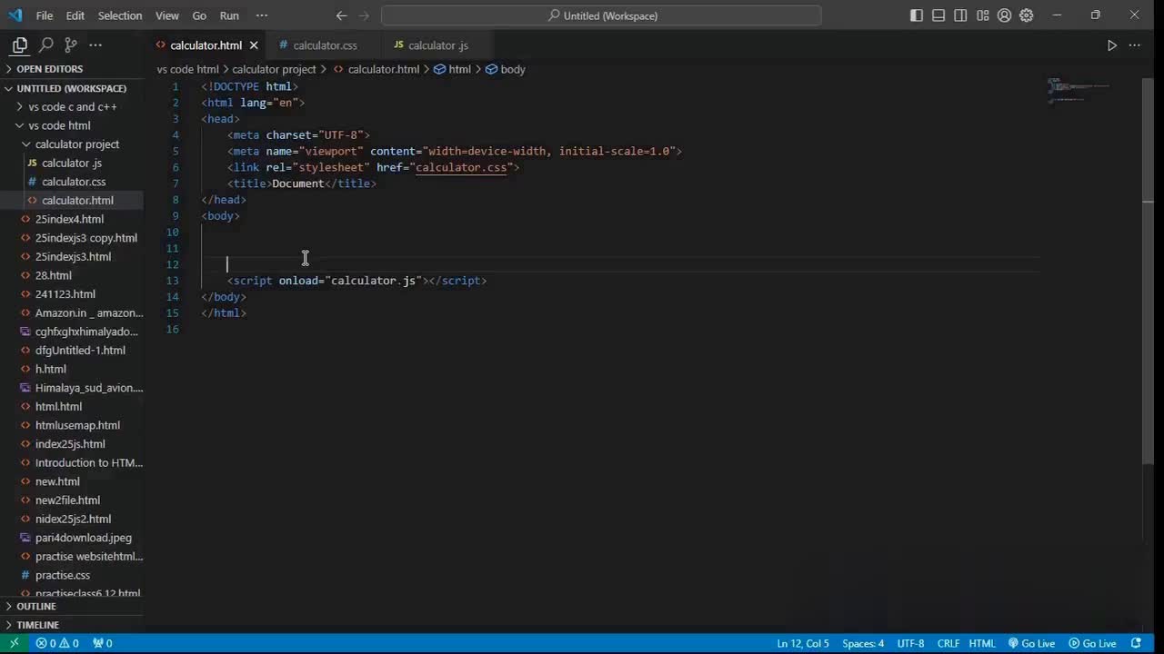 Satyam Sharma on LinkedIn: @codsoft calculator program in HTML, CSS and JS Satyam Sharma on LinkedIn: @codsoft calculator program in HTML, CSS and JS