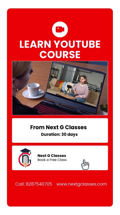 Next G Classes on LinkedIn: #youtubecourse #nextgclasses # ... Next G Classes on LinkedIn: #youtubecourse #nextgclasses # ...