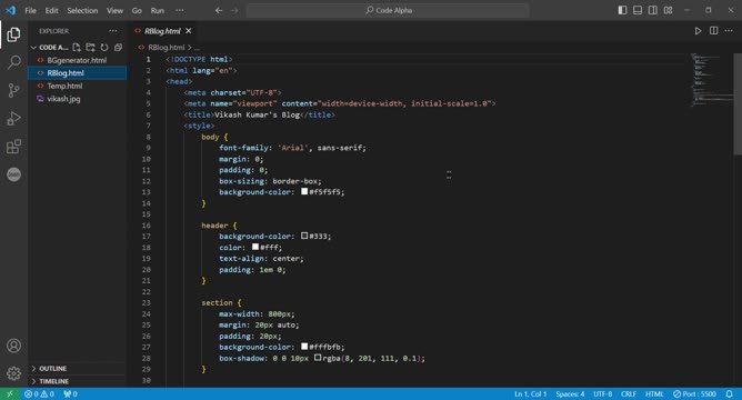Vikash Kumar on LinkedIn: #codealpha Vikash Kumar on LinkedIn: #codealpha
