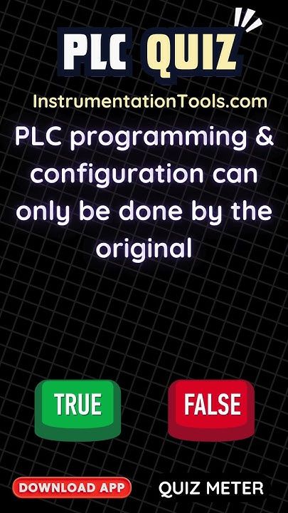 S Bharadwaj Reddy on LinkedIn: Learn PLC - Quiz Set 81 #plc #plcprogramming S Bharadwaj Reddy on LinkedIn: Learn PLC - Quiz Set 81 #plc #plcprogramming