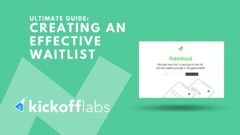 KickoffLabs on LinkedIn: Ultimate Guide - Creating an Effective Waitlist KickoffLabs on LinkedIn: Ultimate Guide - Creating an Effective Waitlist
