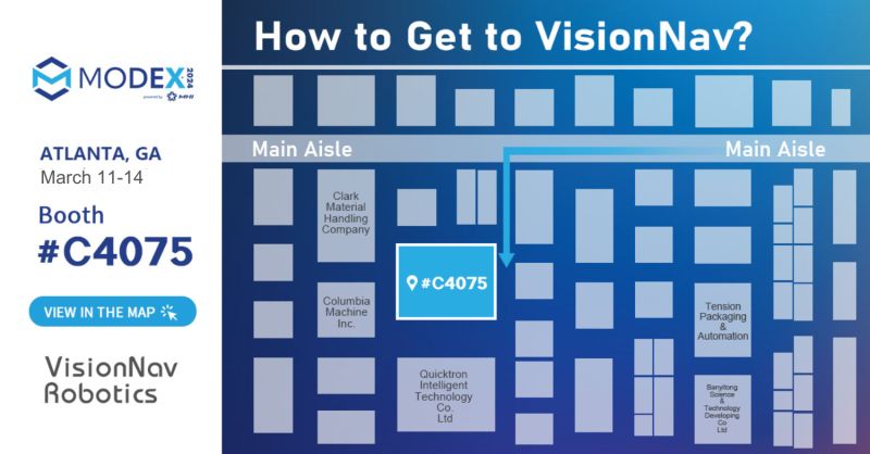 VisionNav Robotics on LinkedIn: #modex2024 #agvs #industrialautomation VisionNav Robotics on LinkedIn: #modex2024 #agvs #industrialautomation