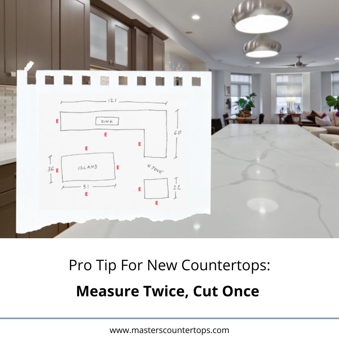Masters Countertops Corp. on LinkedIn: Pro Tip For New Countertops ... Masters Countertops Corp. on LinkedIn: Pro Tip For New Countertops ...