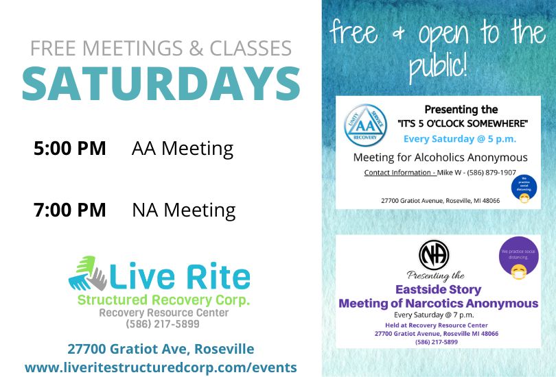 Brenda Maks on LinkedIn: Check out Live Rite's Saturday meetings for ... Brenda Maks on LinkedIn: Check out Live Rite's Saturday meetings for ...