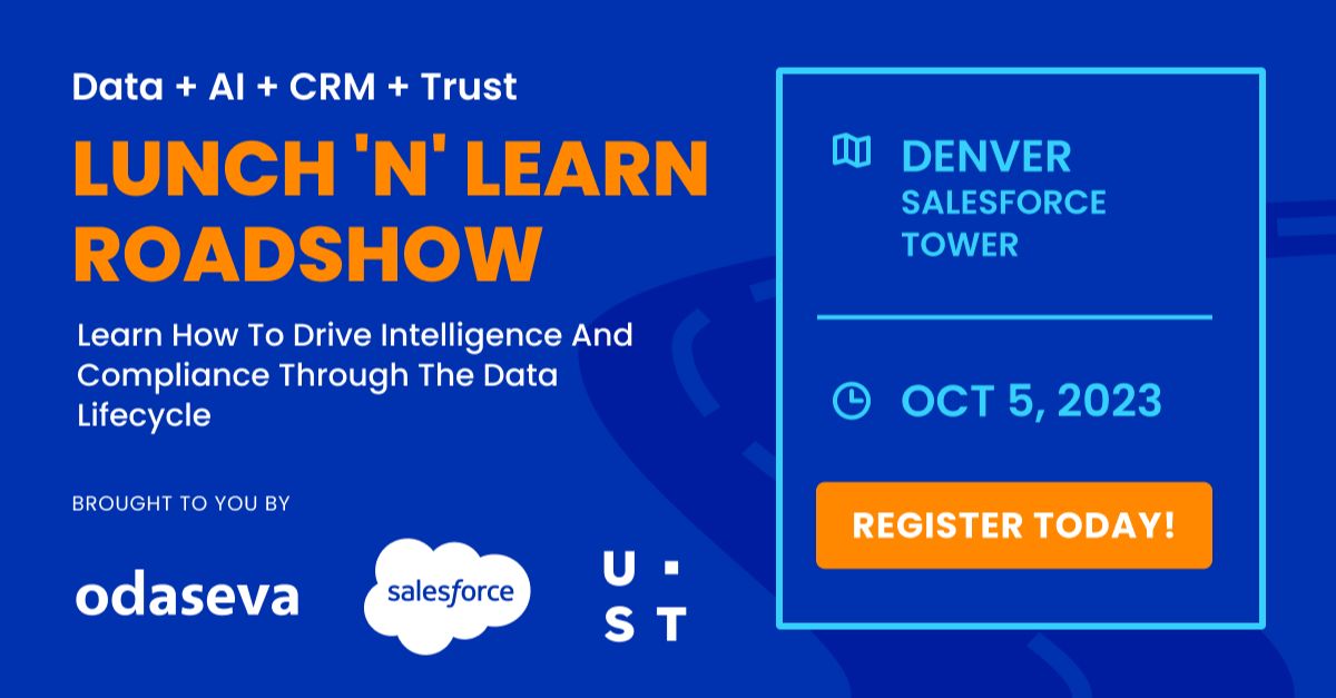 Tyler Elkins on LinkedIn: Data + AI + CRM + Trust – Denver Lunch ‘N’ Learn Tyler Elkins on LinkedIn: Data + AI + CRM + Trust – Denver Lunch ‘N’ Learn