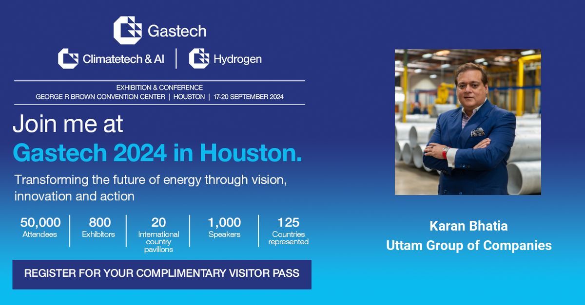 Karan Bhatia on LinkedIn: #gastech Karan Bhatia on LinkedIn: #gastech