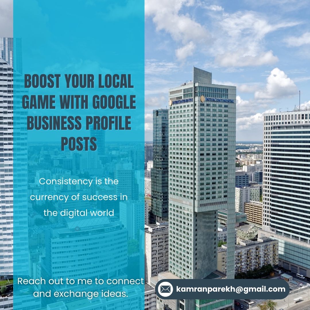 Boost your online presence with Google Business Profile | Kamran Parekh ... Boost your online presence with Google Business Profile | Kamran Parekh ...