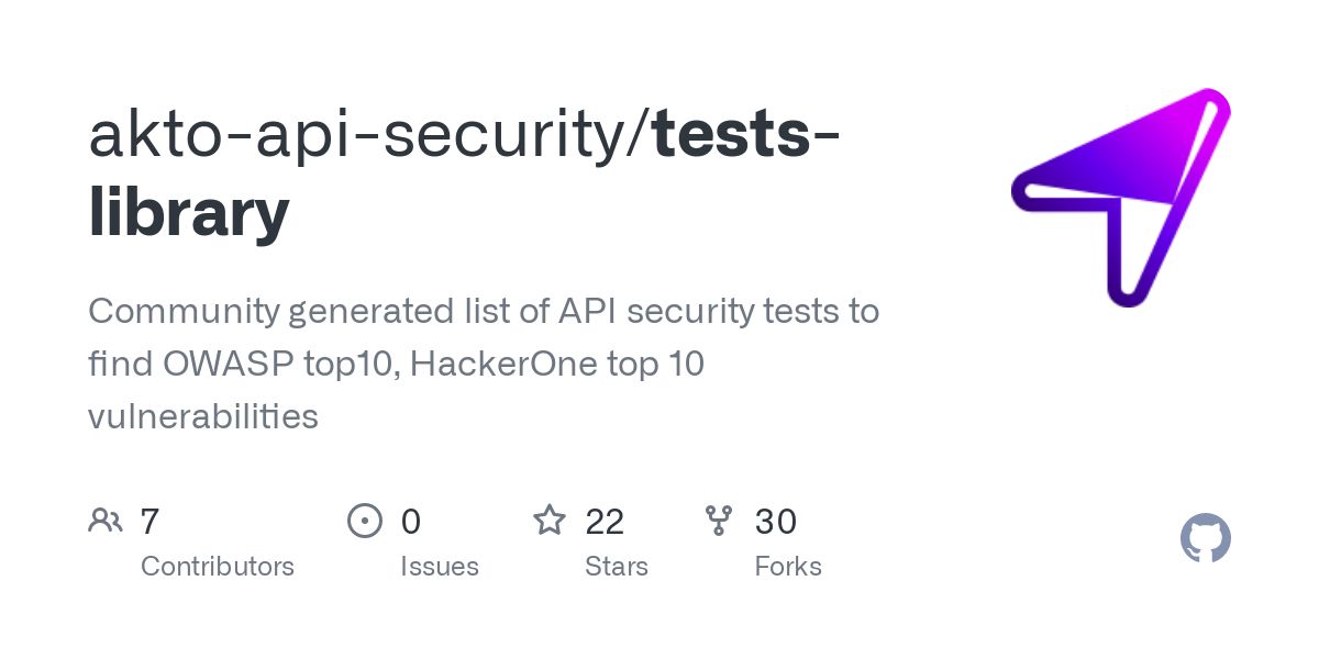API security tests for OWASP and HackerOne | Akto.io posted on the ... API security tests for OWASP and HackerOne | Akto.io posted on the ...